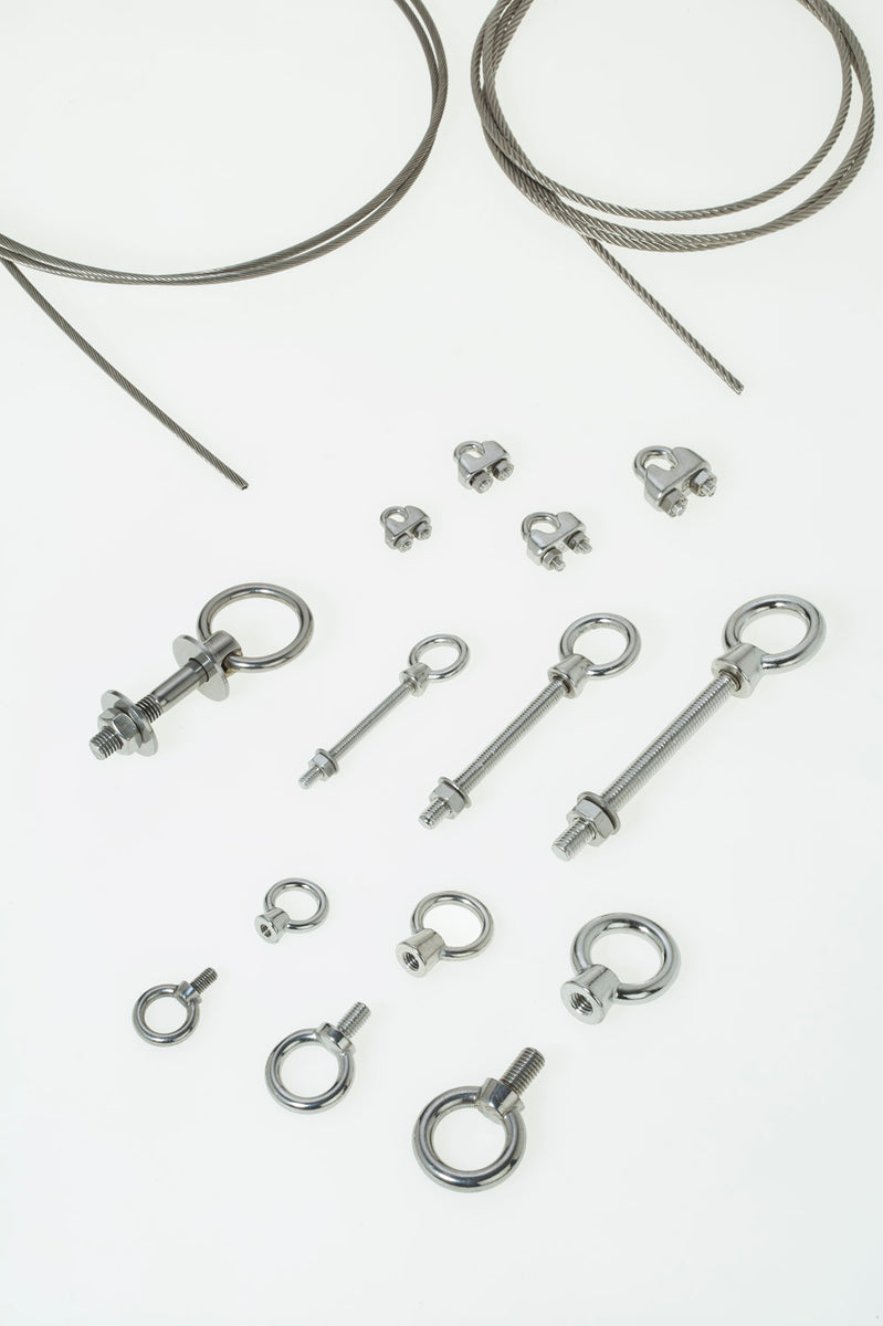 Eye Bolts / Wire rope clips – Hectic Marine